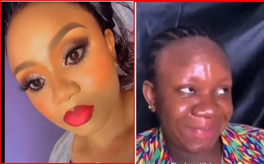 Stella Dimoko Lady Shares Before And During Pregnancy Video